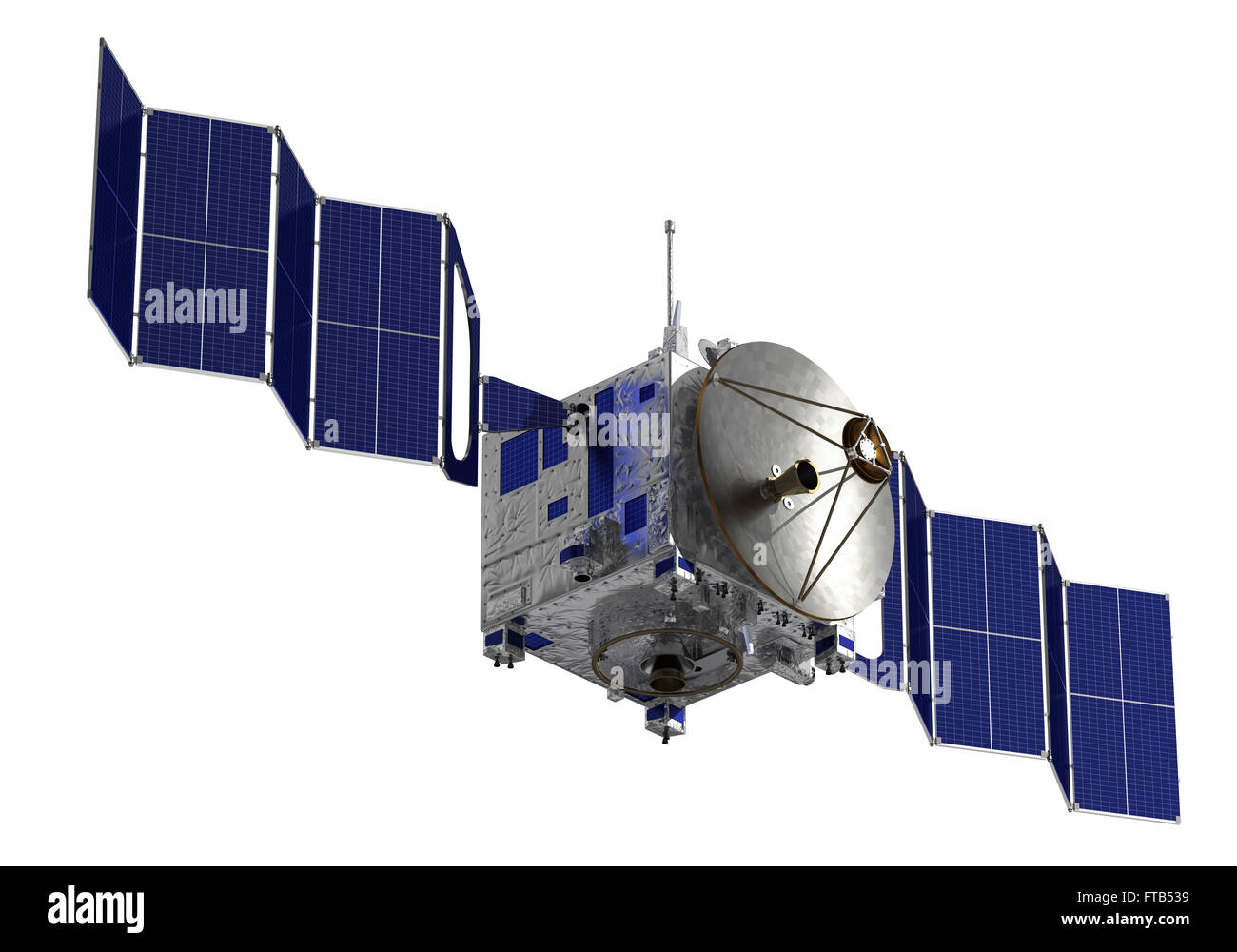 Satellite with solar panels hi-res stock photography and images - Alamy