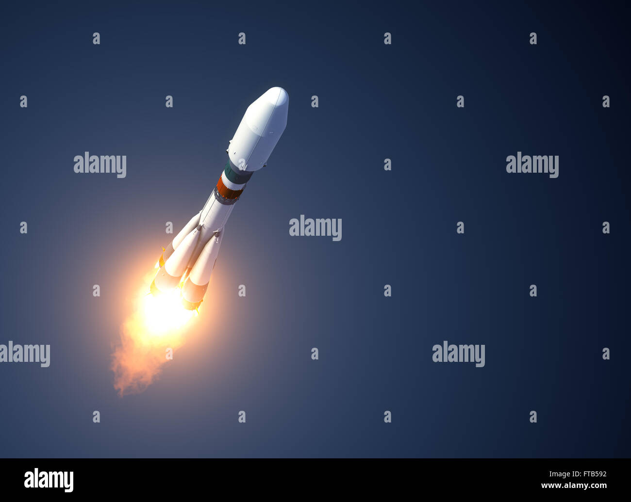 Proton missile rocket hi-res stock photography and images - Alamy
