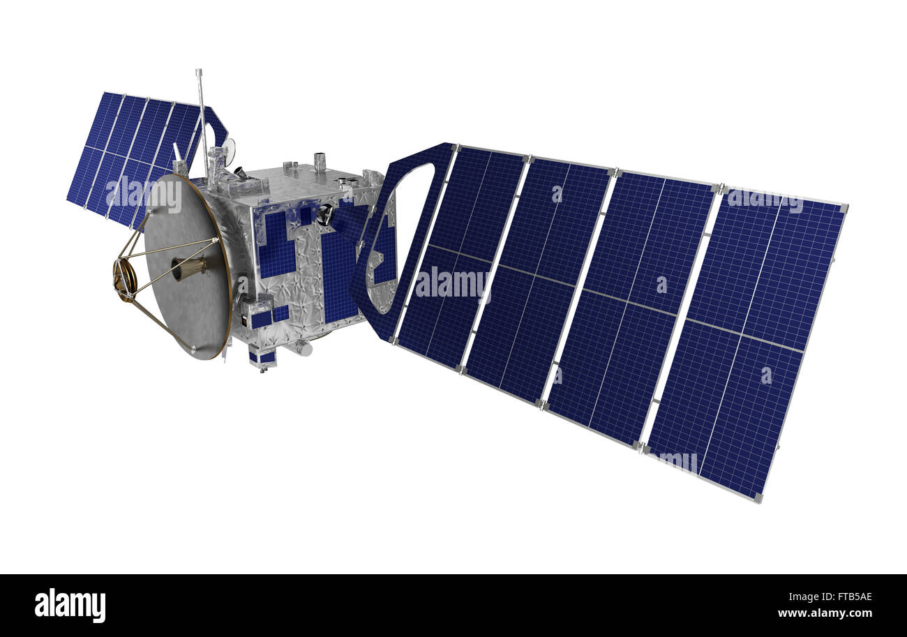 Spacecraft White Background