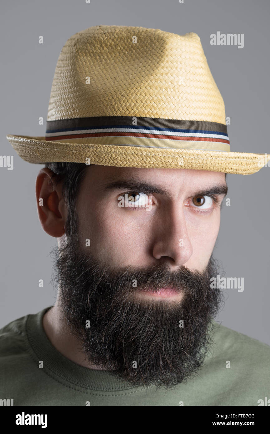 Mustache and beard headshot hi-res stock photography and images - Alamy
