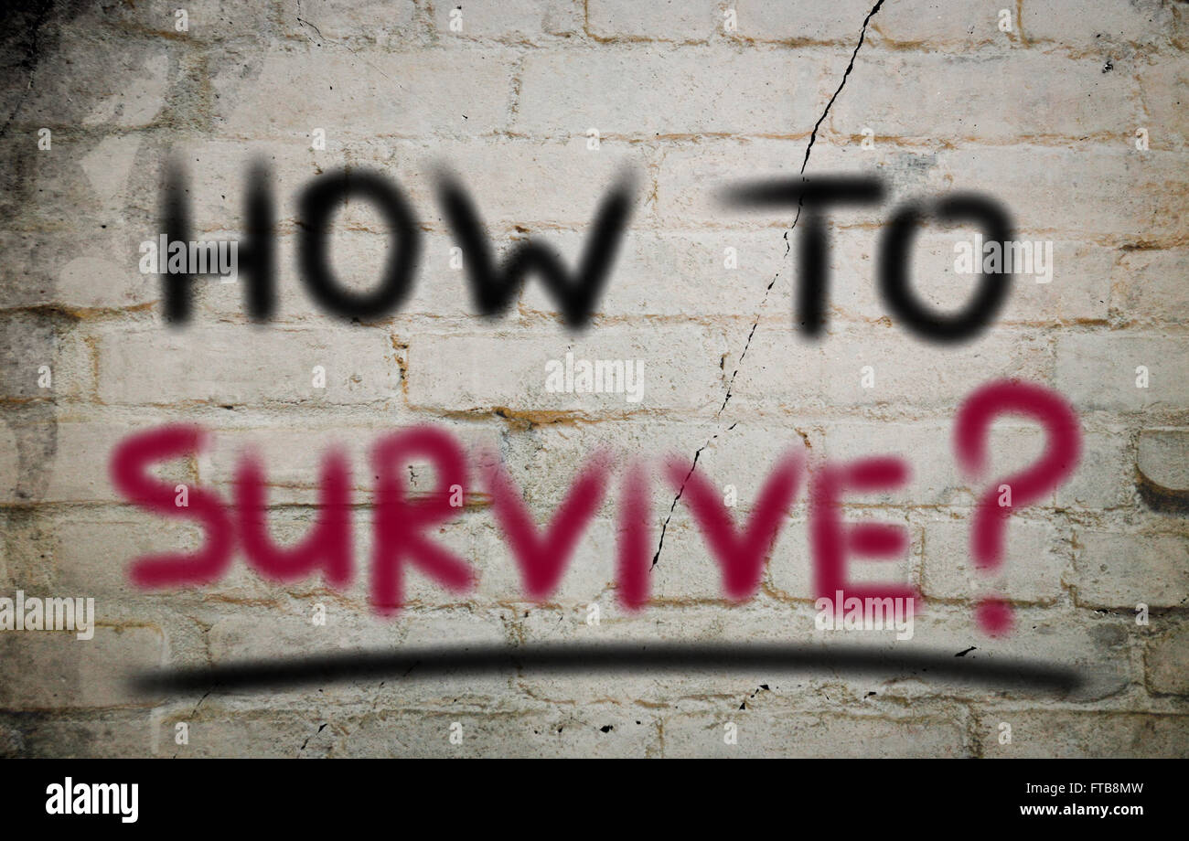Survive concept hi-res stock photography and images - Alamy