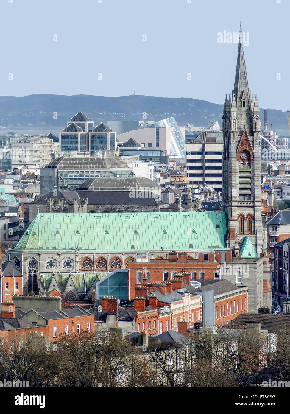 Dublin ireland aerial hi-res stock photography and images - Alamy