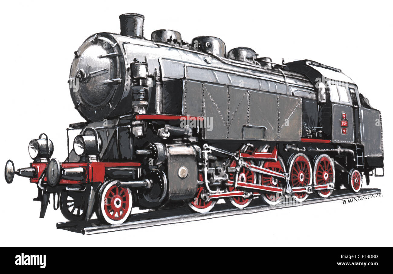 1930s steam locomotive hi-res stock photography and images - Alamy