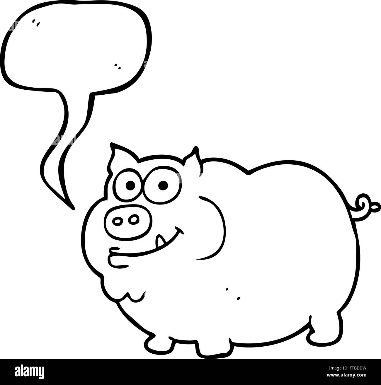 freehand drawn speech bubble cartoon pig Stock Vector Image & Art - Alamy freehand drawn speech bubble cartoon pig Stock Vector Image & Art - Alamy