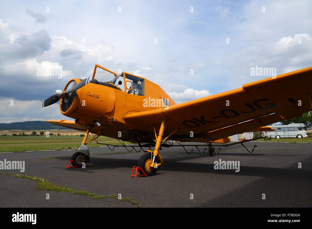 Zlin Z-37 Cmelak - czech agricultural aircraft used mainly as crop ...