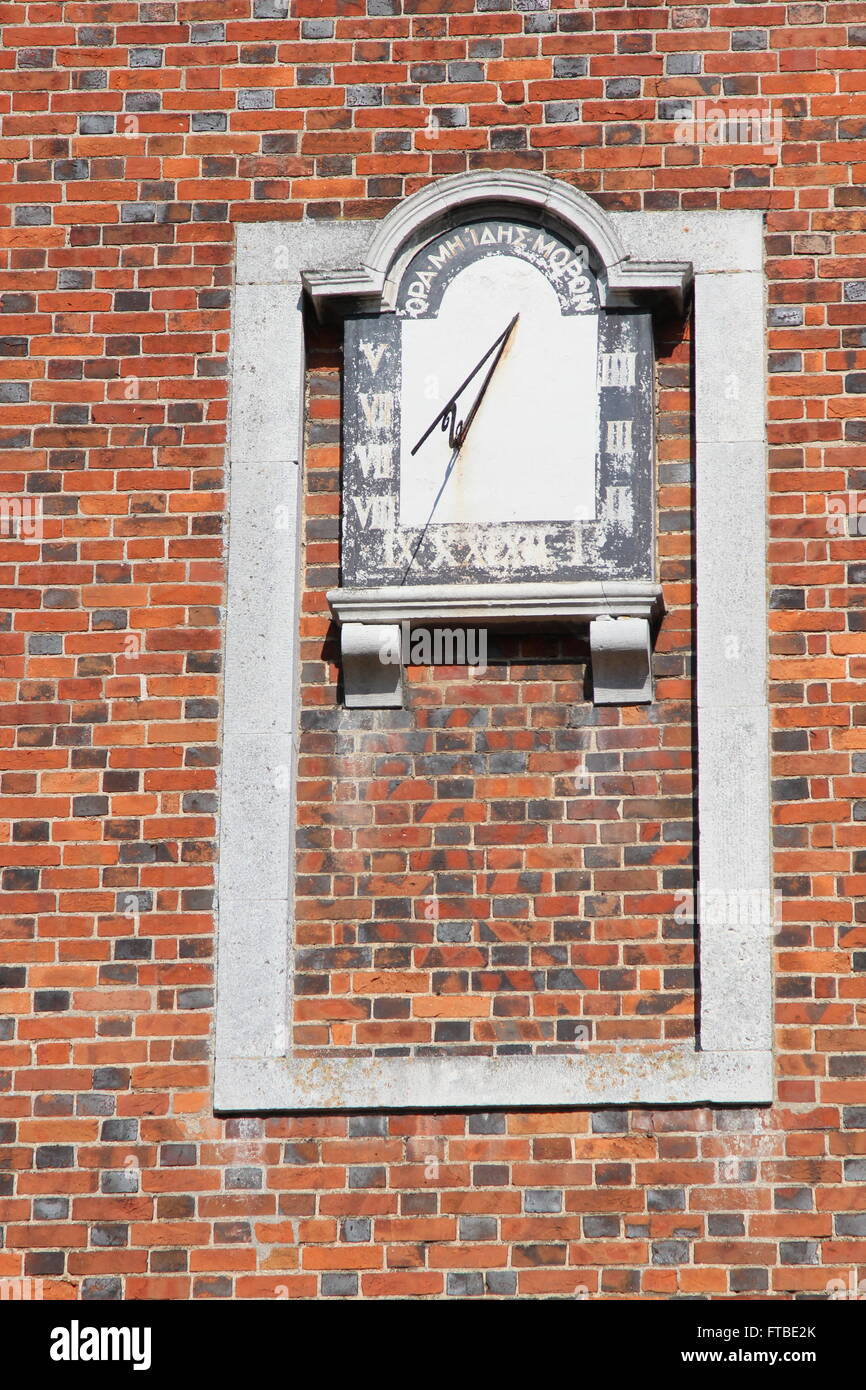Sundial numerals hi-res stock photography and images - Alamy