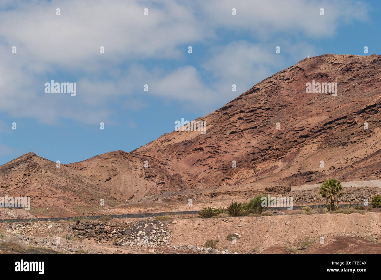 Mount Roja, Lanzarote, Canary Islands Stock Photo - Alamy
