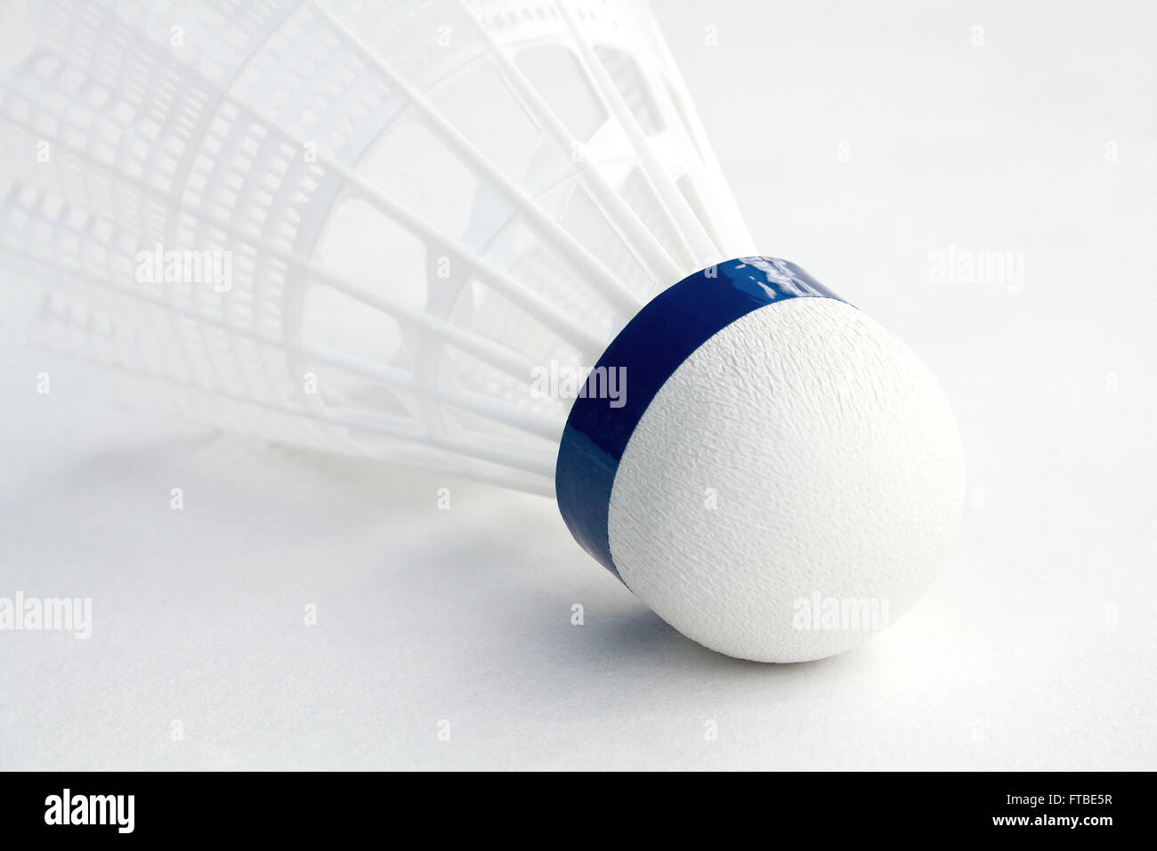 Closeup of a badminton shuttlecock Stock Photo - Alamy
