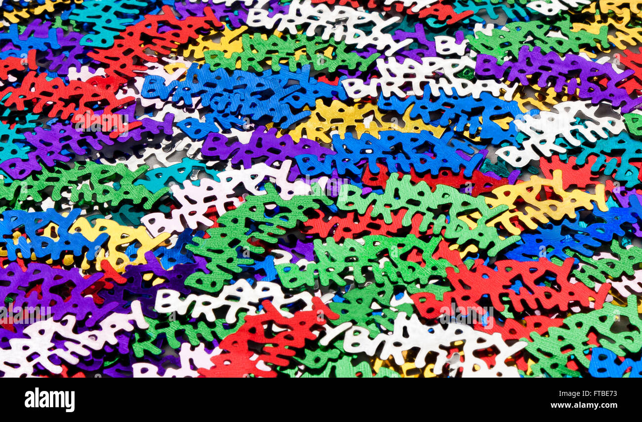 Happy birthday letters hi-res stock photography and images - Alamy