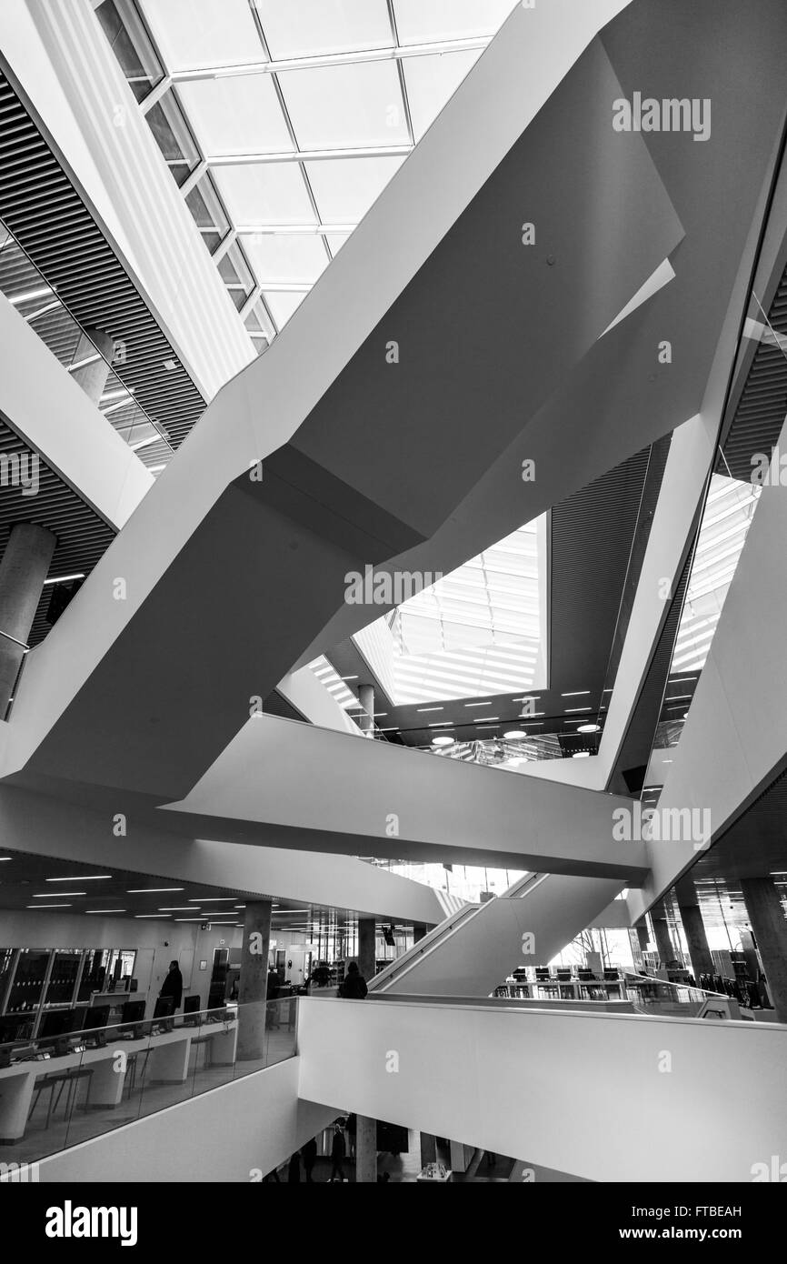Interior of the new Central Halifax Library. This building made the CNN ...
