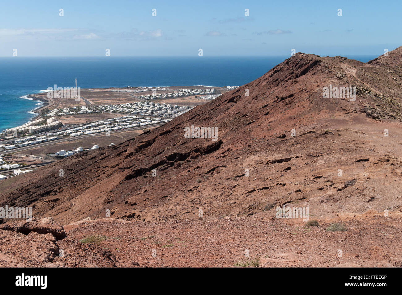 Mount Roja, Lanzarote, Canary Islands Stock Photo - Alamy