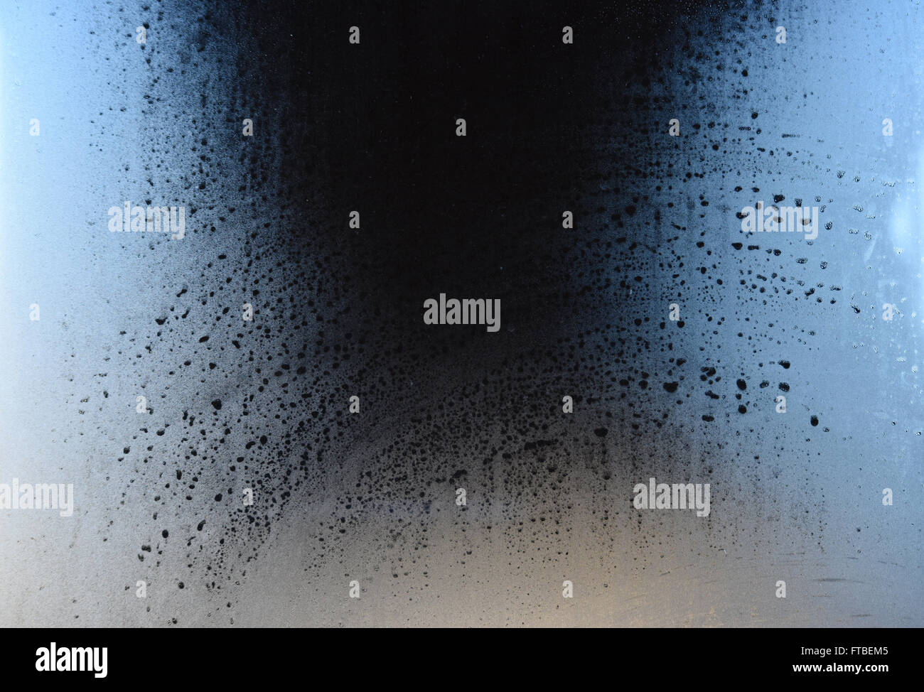 Steamy condensation on cold window Stock Photo - Alamy