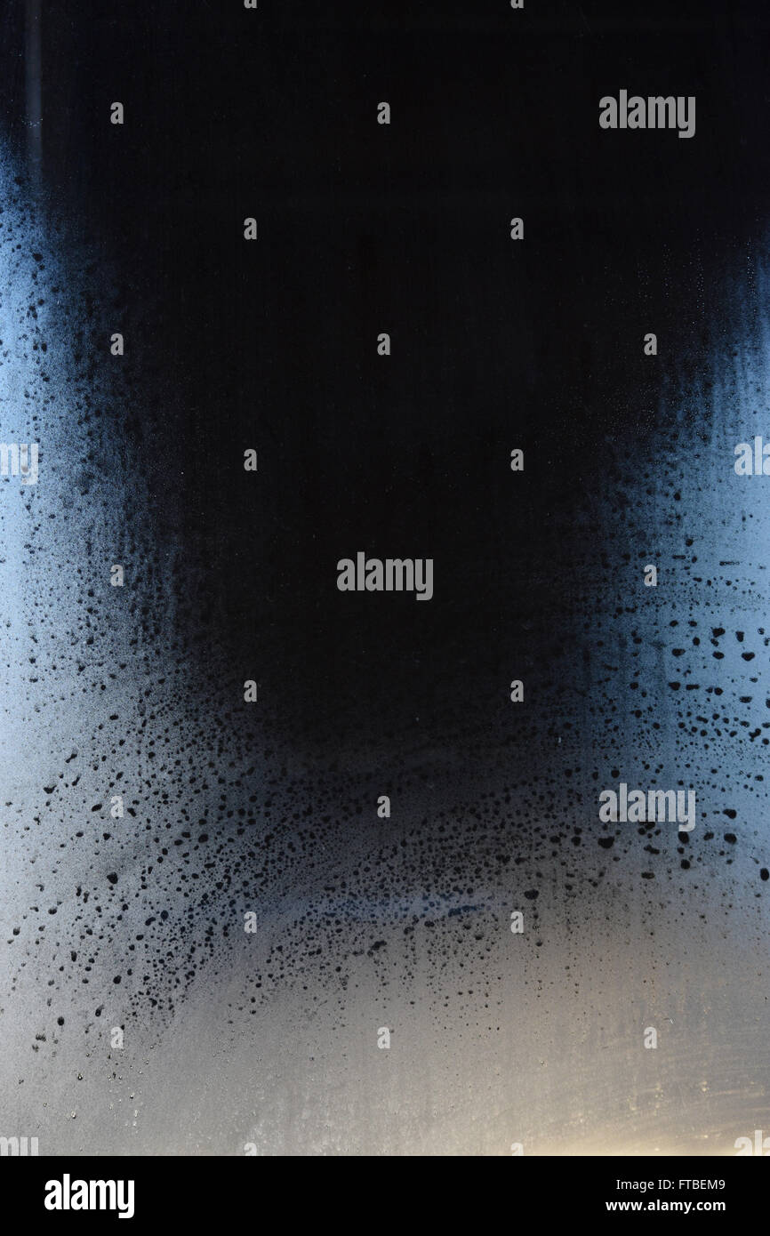Steamy condensation on cold window Stock Photo - Alamy