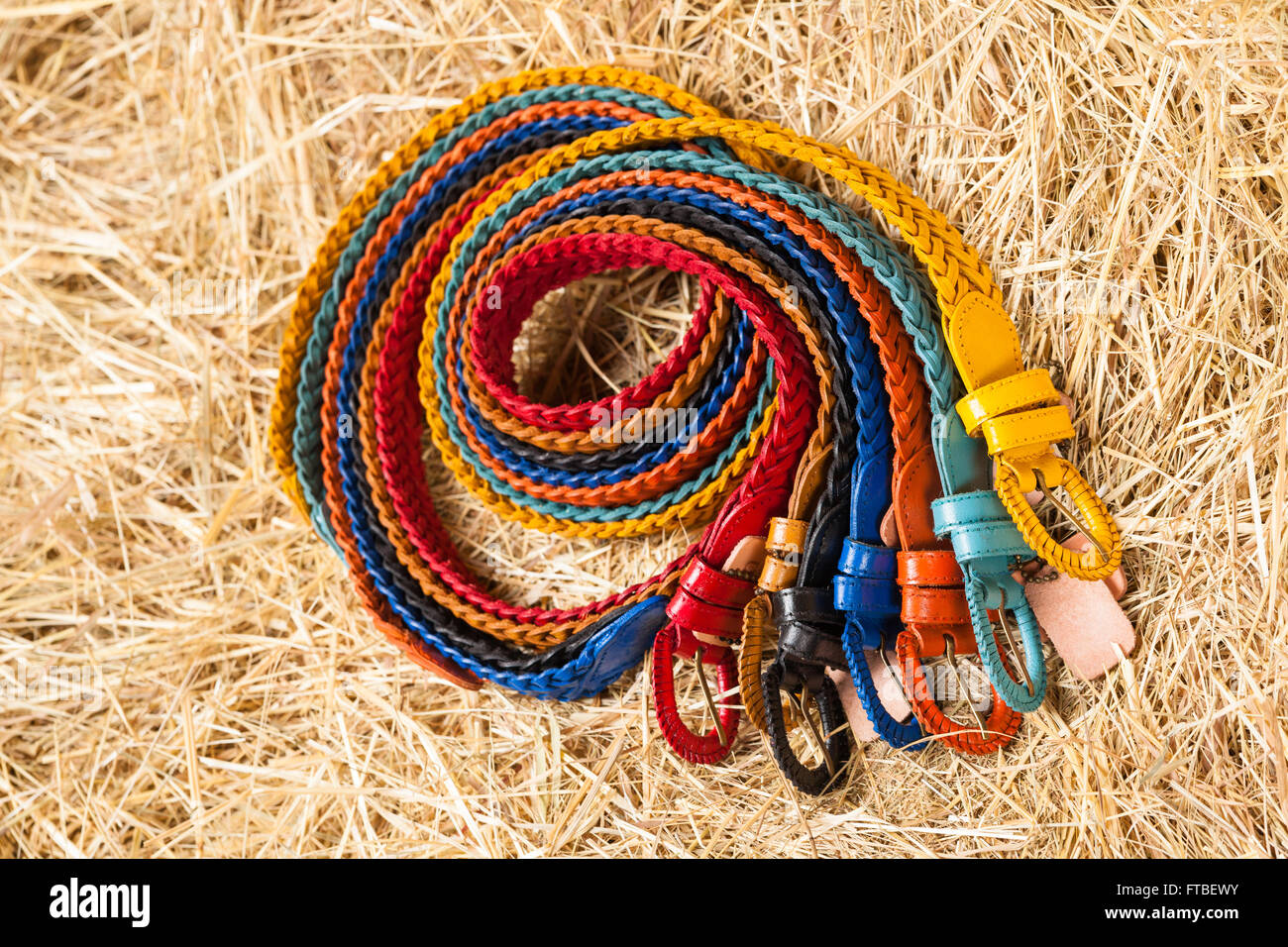Colored belts hi-res stock photography and images - Alamy