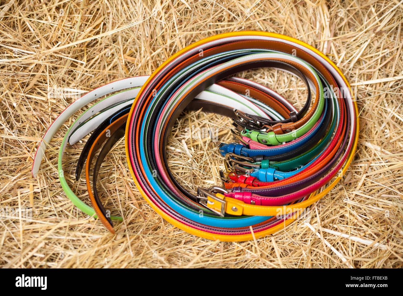 Colored belts hi-res stock photography and images - Alamy