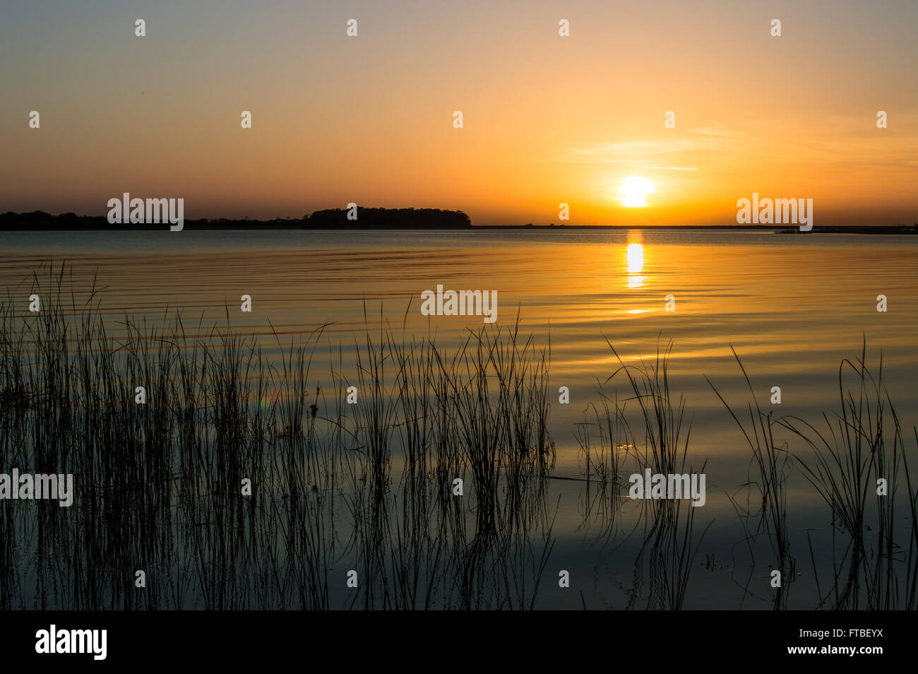 A beautiful Texas sunset Stock Photo - Alamy