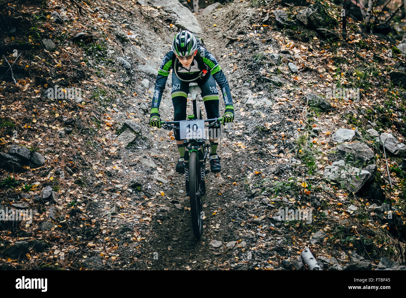 Biker racing hi-res stock photography and images - Alamy
