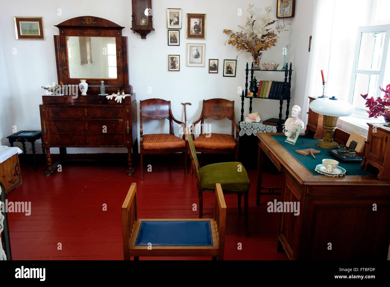 Anton Chekhov house museum in Gurzuf or Hurzuf, resort town in Crimea ...