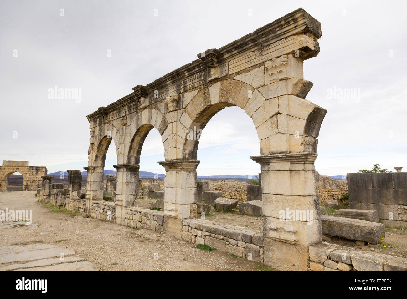 Morocco archaeological site hi-res stock photography and images - Alamy
