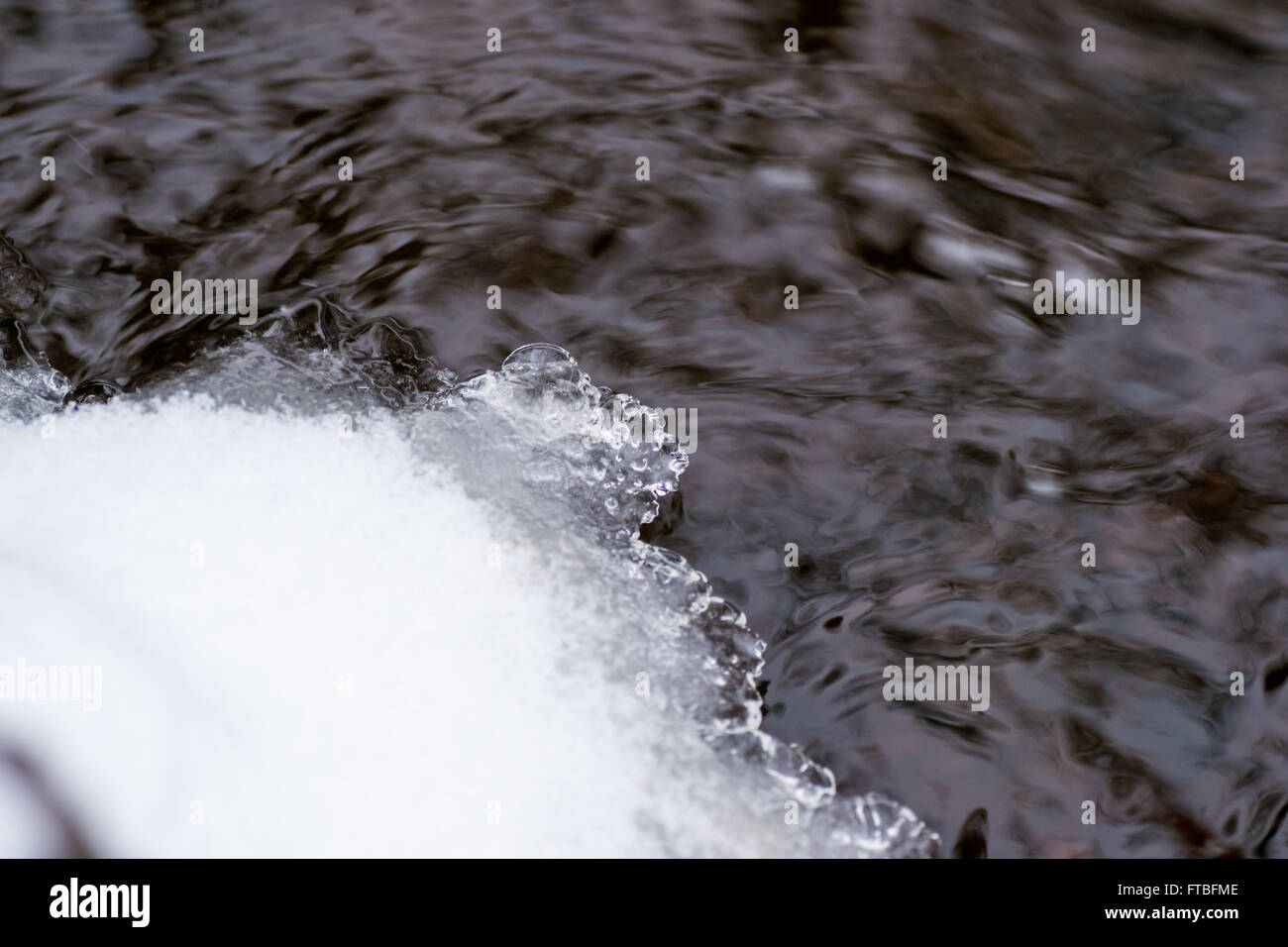 cold temperature stream beauty nature river area winter Stock Photo - Alamy