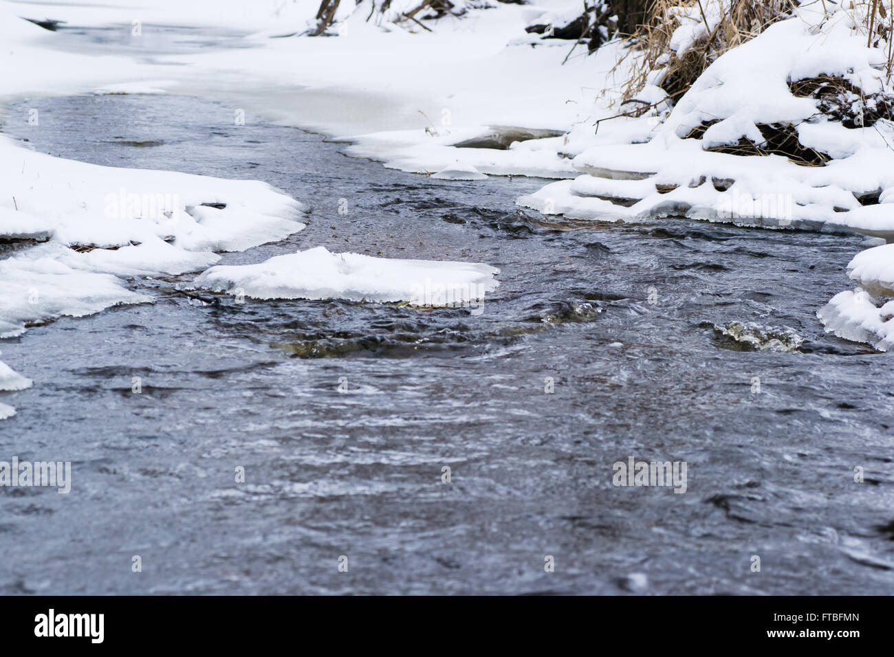 cold temperature stream beauty nature river area winter Stock Photo - Alamy