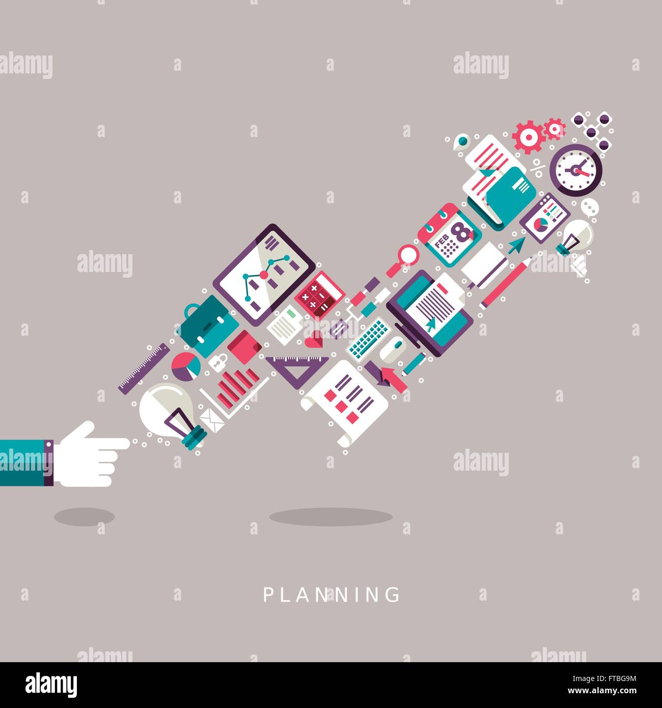 Successful ruler Stock Vector Images - Alamy