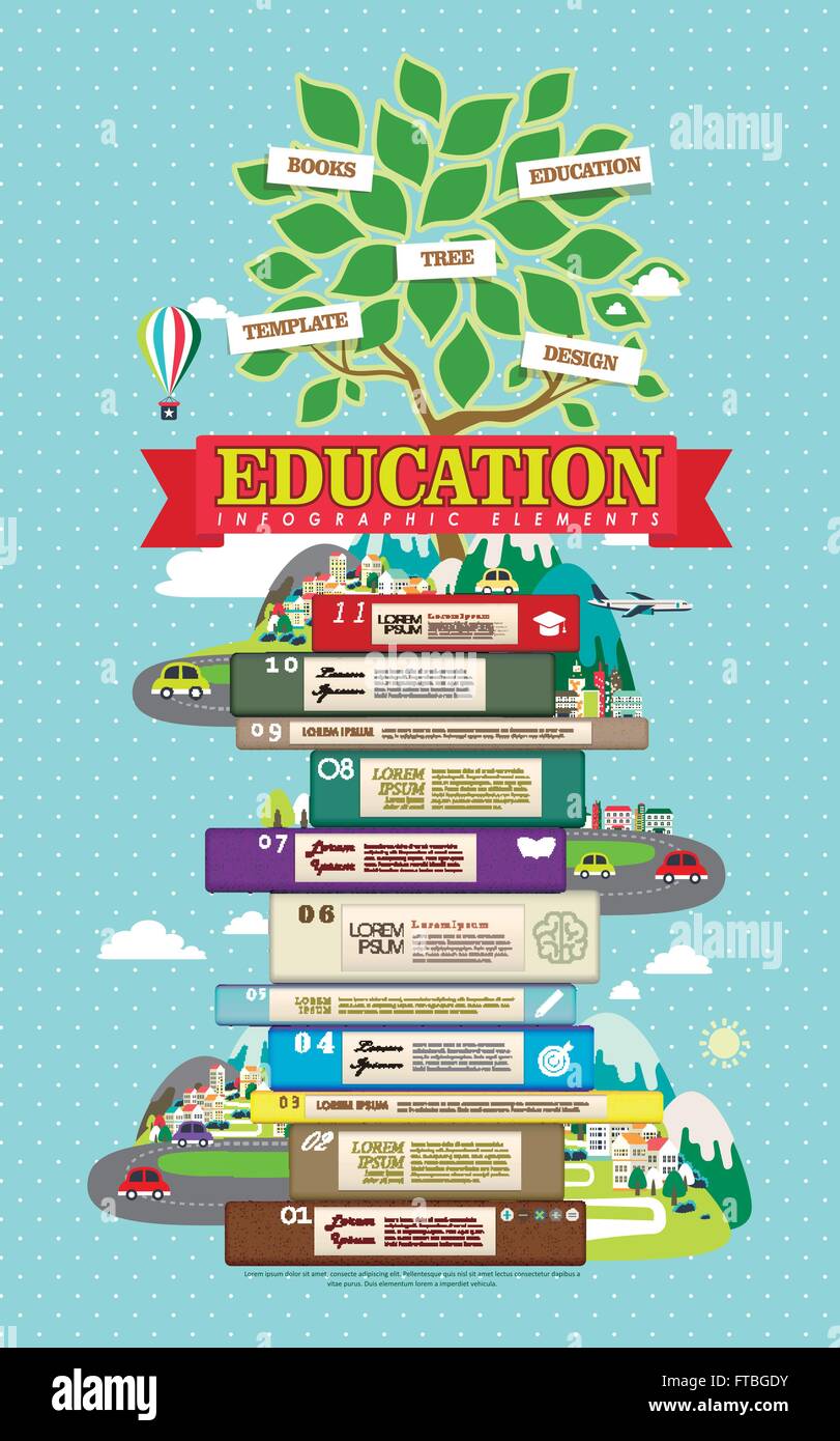 Tree as symbol of learning Stock Vector Images - Alamy