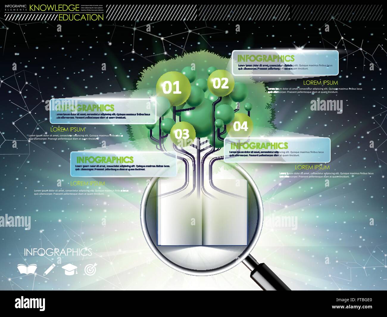 Power from the elements Stock Vector Images - Alamy