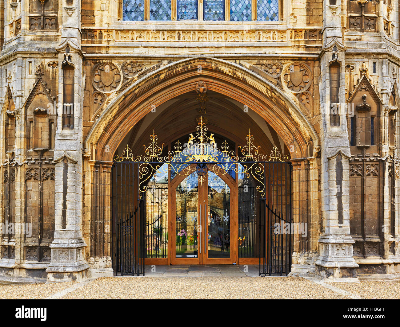Peterborough Cathedral west front, Cambridgeshire, England, United ...