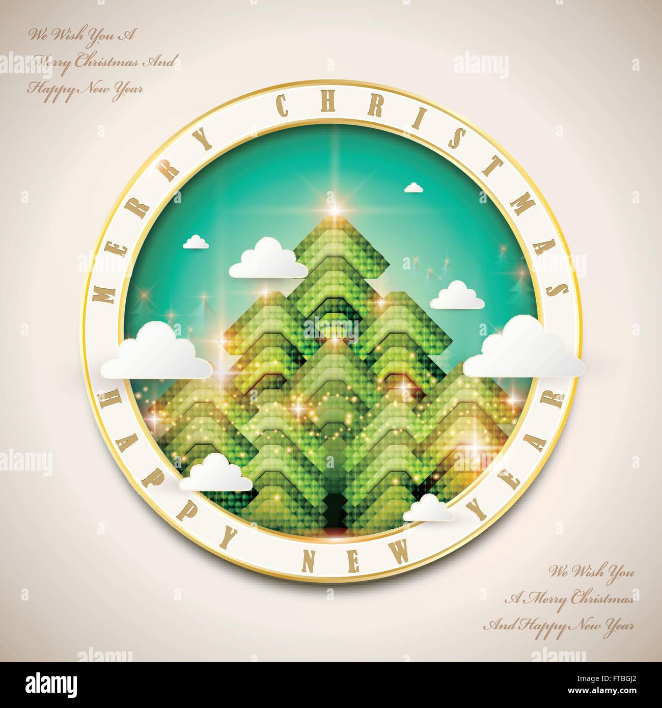 Beige sky Stock Vector Images - Alamy