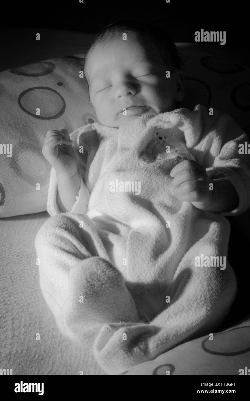 Baby, Boy, 1 week old Stock Photo - Alamy