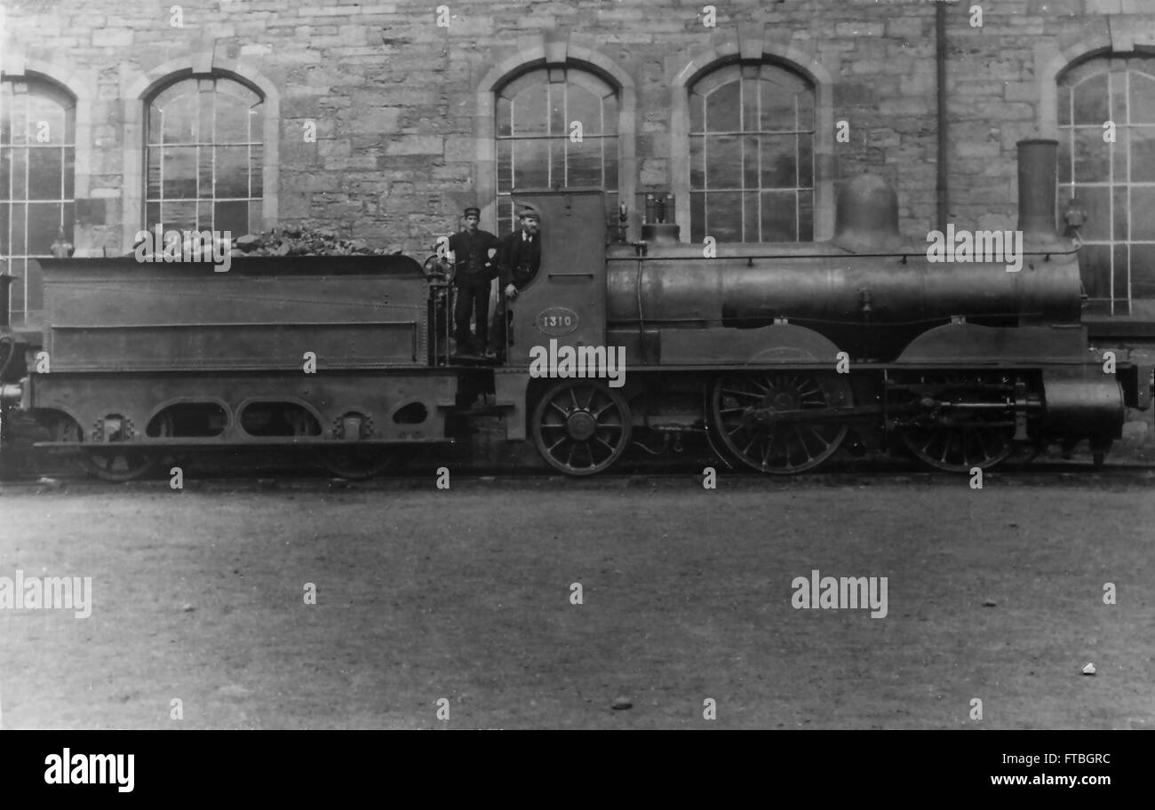 Caledonian railway 2 4 0 steam locomotive hi-res stock photography and ...