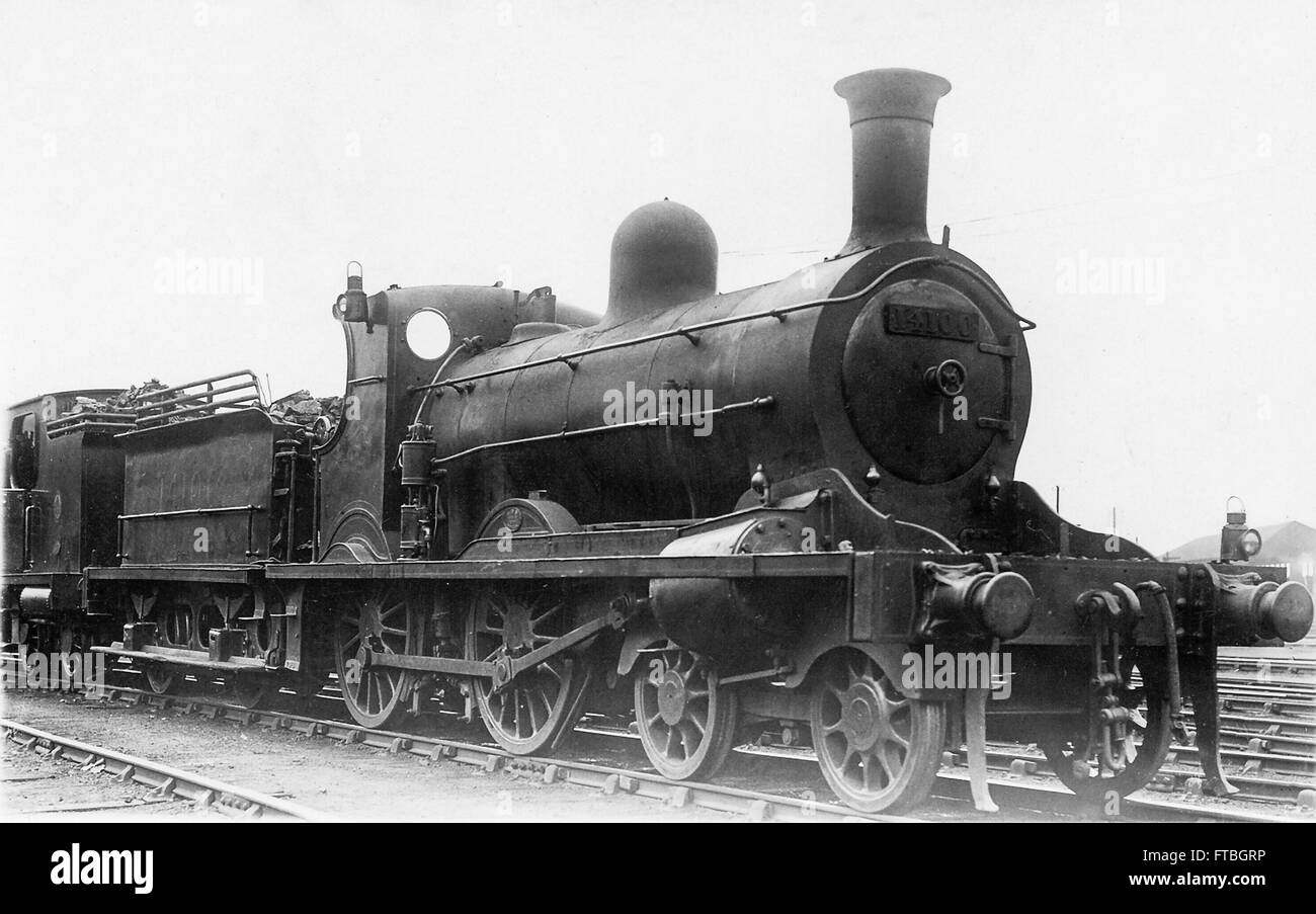 Caledonian Oban Bogie 4-4-0 steam locomotive as rebuilt by Dugald ...