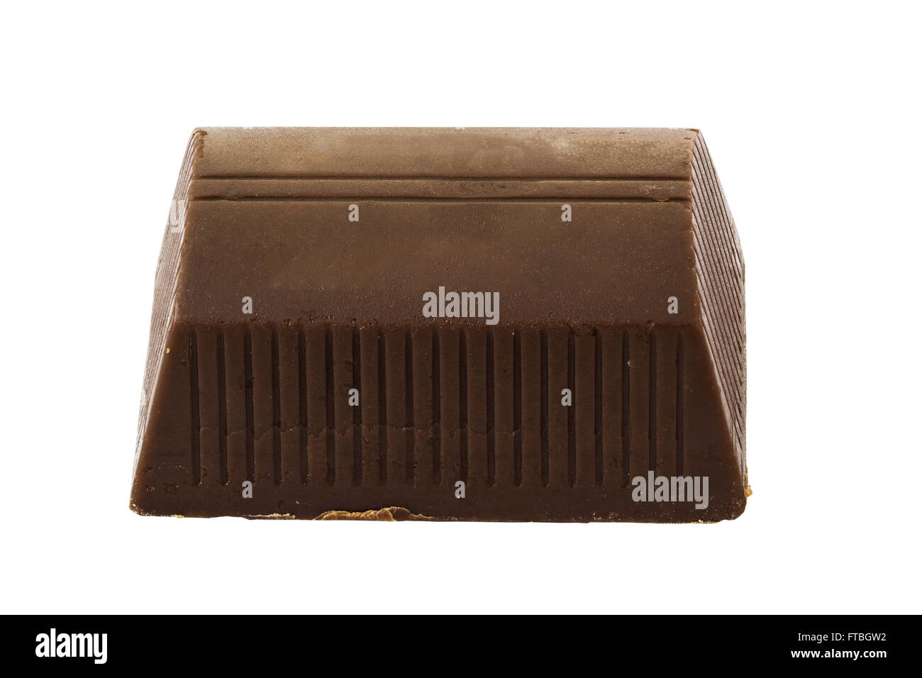Chocolate isolated on white background and clipping path Stock Photo ...
