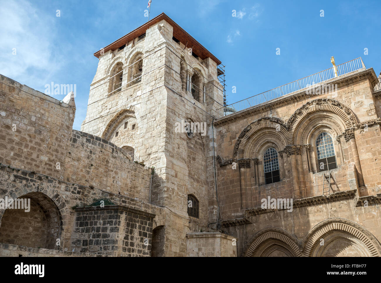 Exterior of Holy Sepulchre Church also called Church of Resurrection in ...