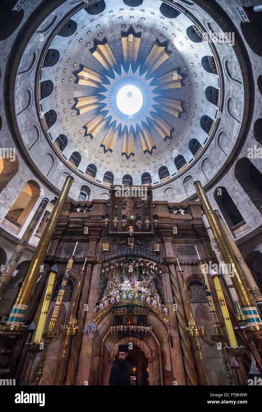 Aedicula in the Rotunda of Holy Sepulchre Church also called Church of ...