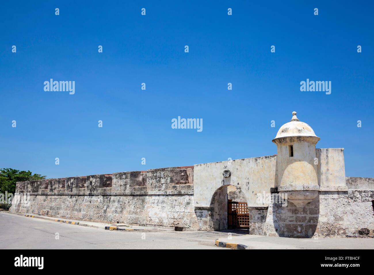 Entrance San Sebastian del Pastelillo Fort Stock Photo - Alamy