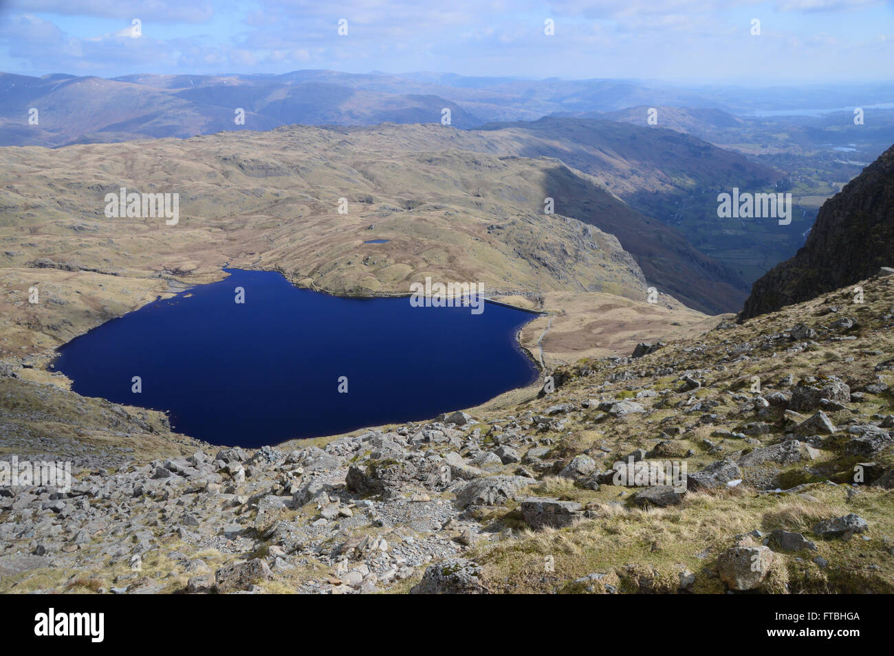 The footpath to stickle tarn hi-res stock photography and images - Alamy