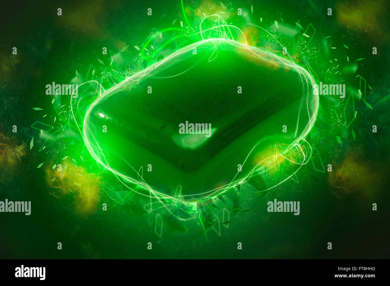 Digitally enhanced Jade Semiprecious Gemstone Stock Photo - Alamy