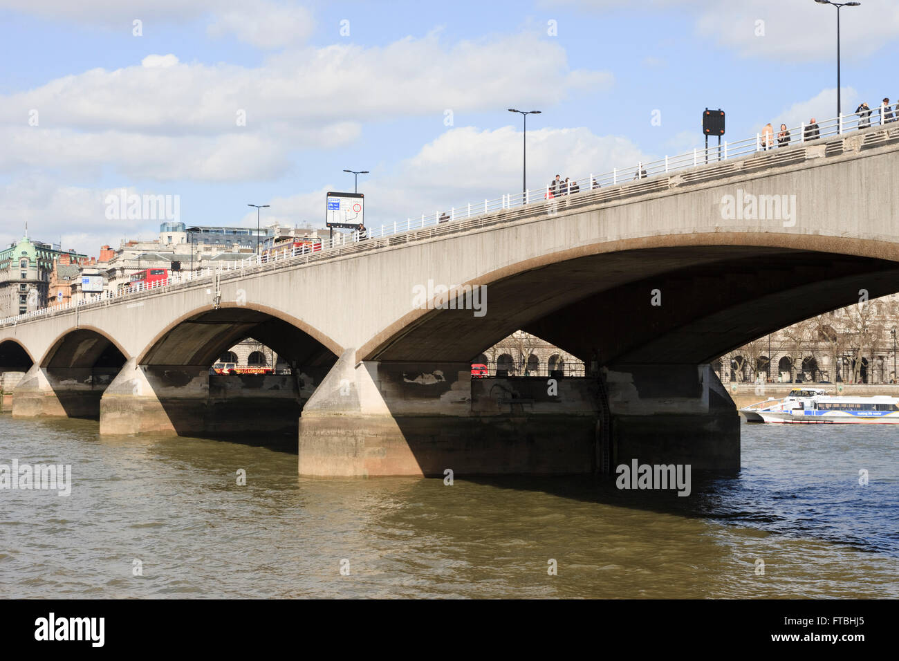 Waterloo Bridge in London, England Stock Photo - Alamy
