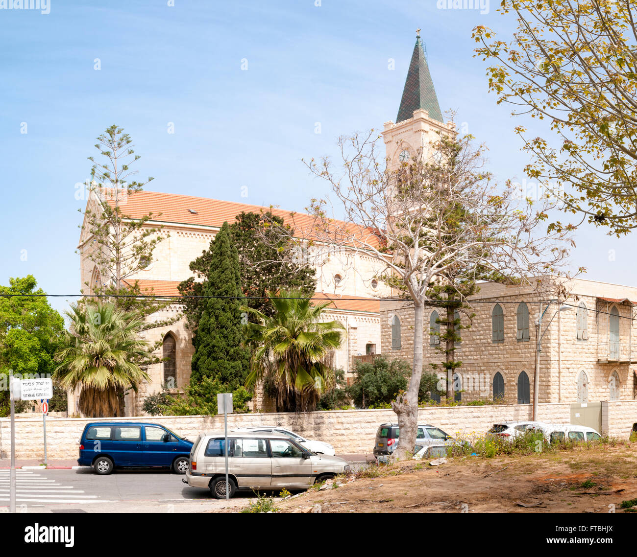 St Anthony's Catholic Parish Church, On Yefet street, Jaffa, Israel ...