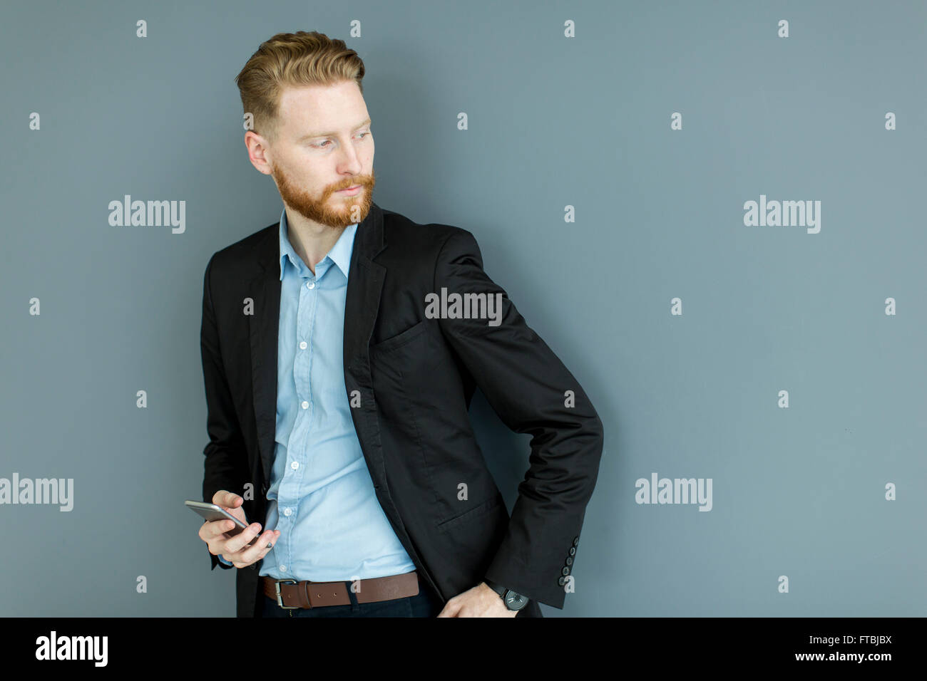 Office posing hi-res stock photography and images - Alamy