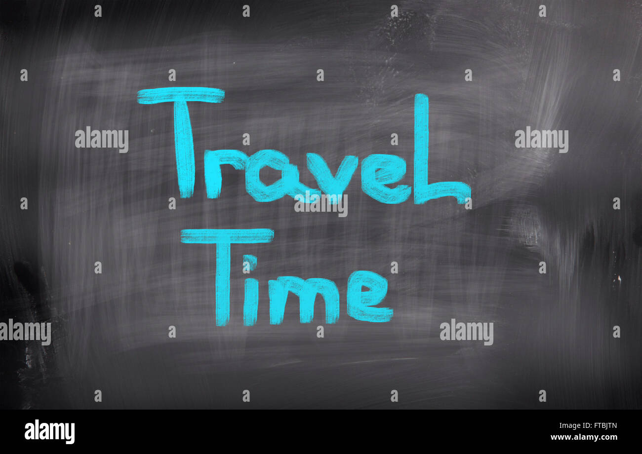 Travel Time Concept Stock Photo - Alamy