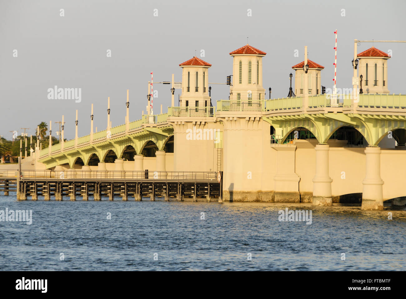 The Bridge of Lions in St. Augustine, Florida Stock Photo - Alamy