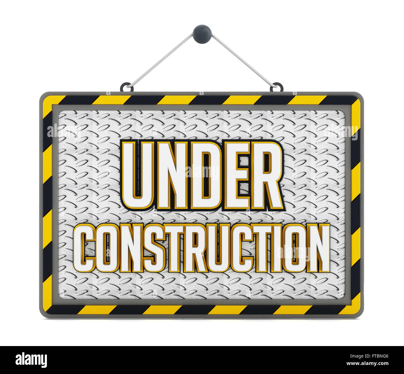 Illustration under construction board on hi-res stock photography and ...