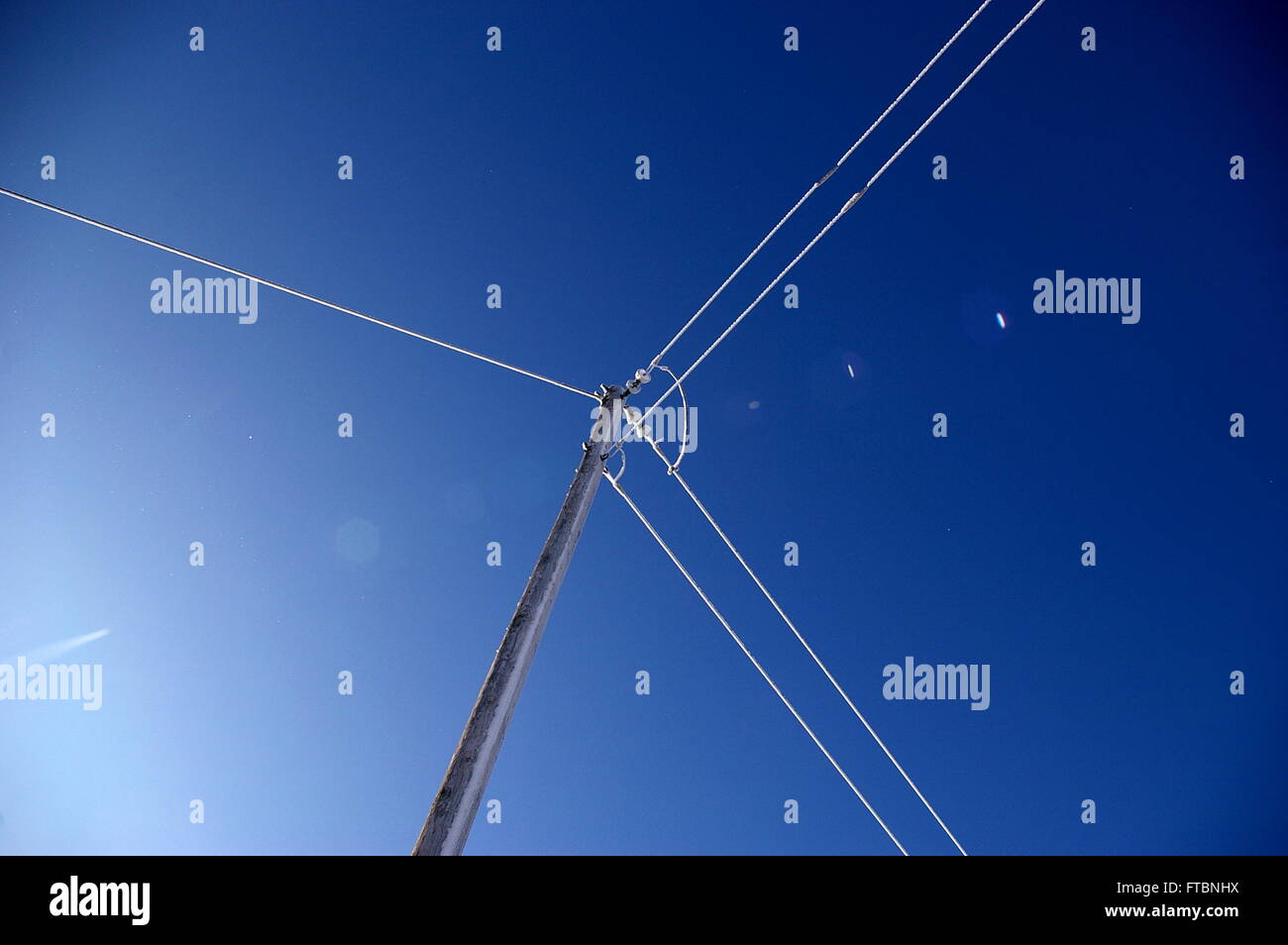 Telephone line pole hi-res stock photography and images - Alamy