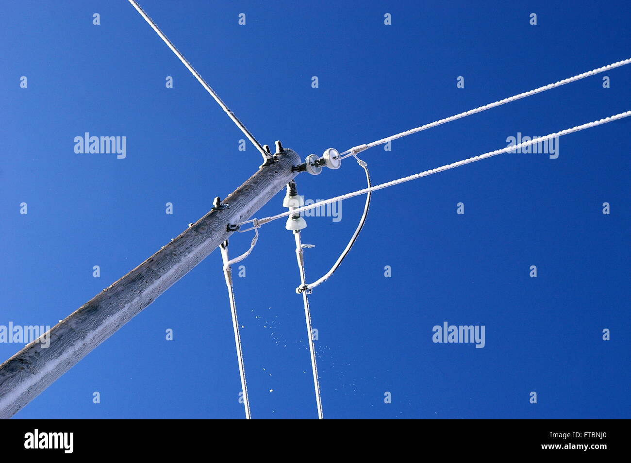 Telephone Line Pole High Resolution Stock Photography and Images - Alamy