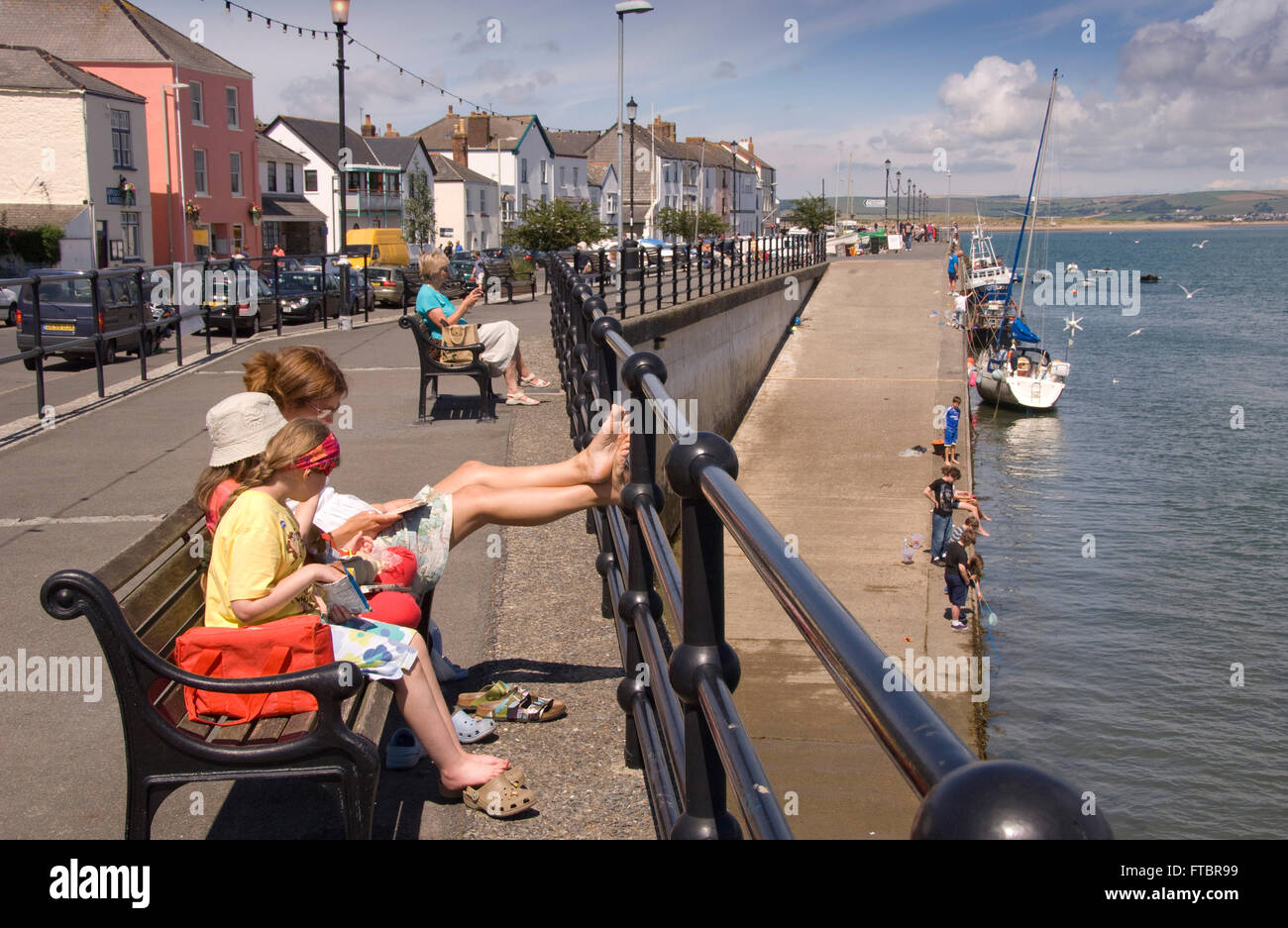 Appledore,North Devon,UK,a small coastal village,known for fishing and ...