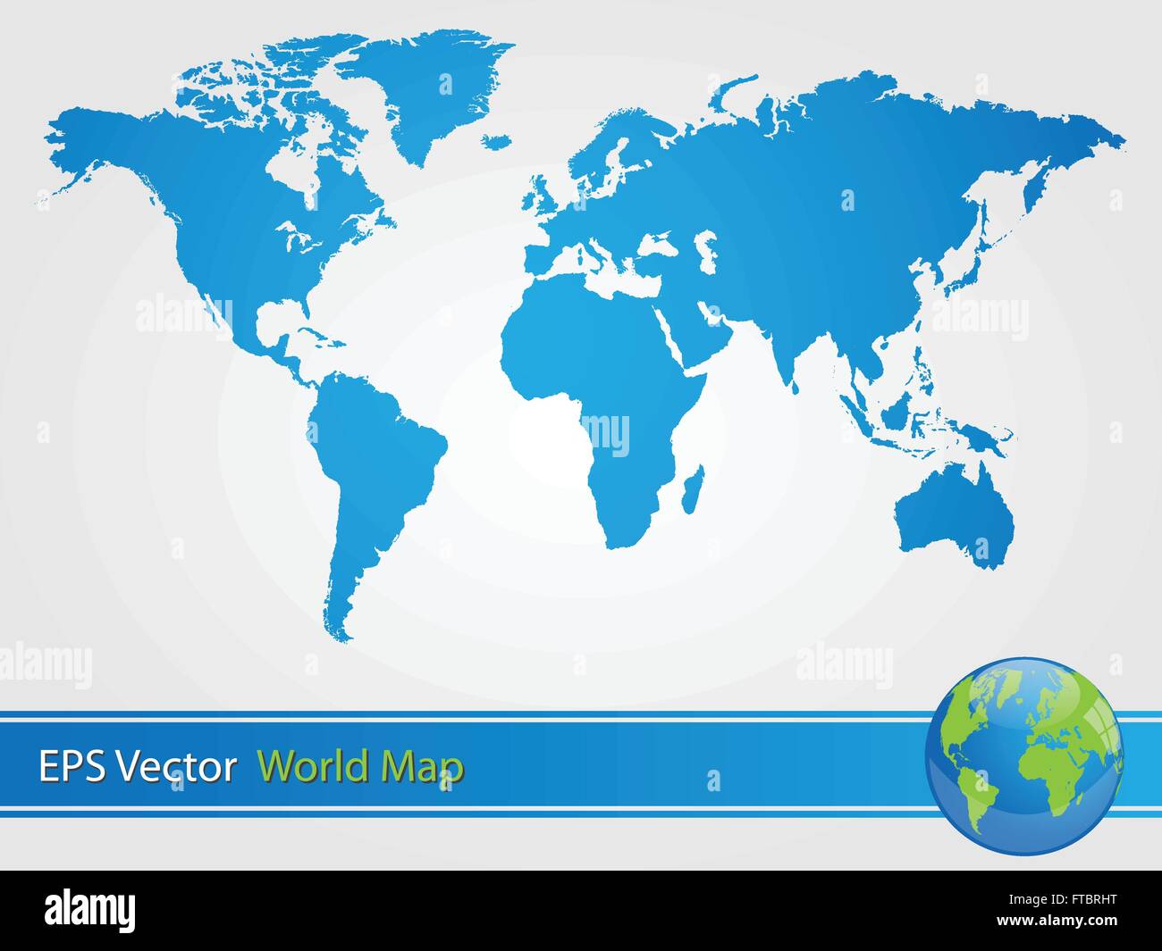 Blue world map hi-res stock photography and images - Alamy