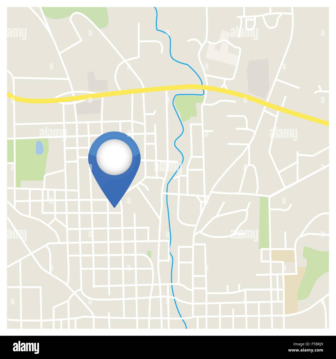 World map pointer Cut Out Stock Images & Pictures - Alamy